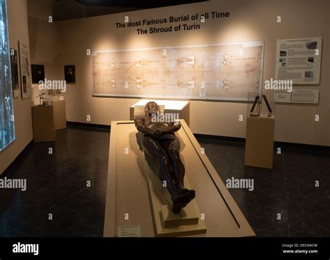 Recently Opened Shroud Of Turin Exhibit In The National Museum Of