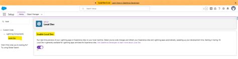 Lwc Local Development In Salesforce Salesforce Geek