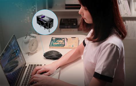 Mouse Inphic Pm6bs Wireless Mouse Bluetooth 2 4g Black