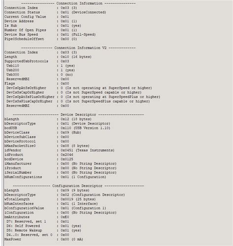 TUSB2046B Windows Linux Operating Systems Do Not Detect The HUB It Does Not Work Interface