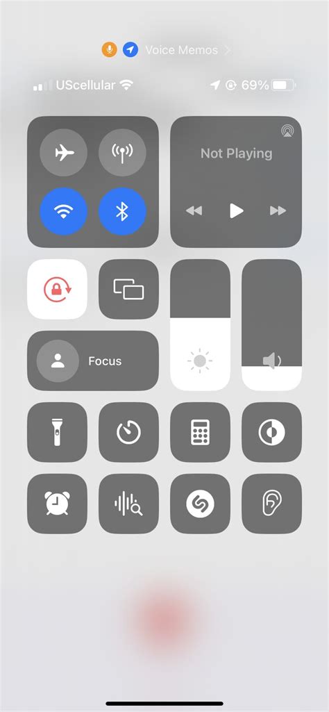 An Iphone Screen With Various Buttons And Icons
