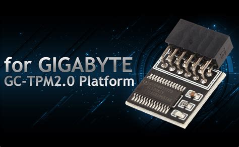 Gigabyte Tpm 20 Security Module For Gigabyte Gc Tpm20 Motherboard