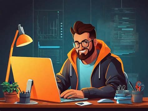 Premium Photo Vector Illustration Process Of Software Development In