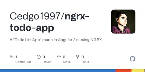 Github Cedgo1997ngrx Todo App A To Do List App Made In Angular 2