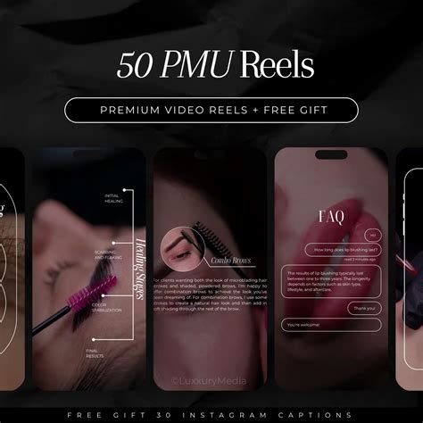 Permanent Makeup Instagram Video Reels Lip Blush Reels Pmu Brows