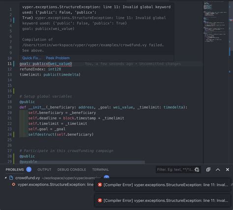 github tintinweb vscode vyper ethereum vyper language support for