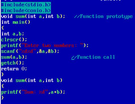 Functions In C C Functions Computer Science Knowledge