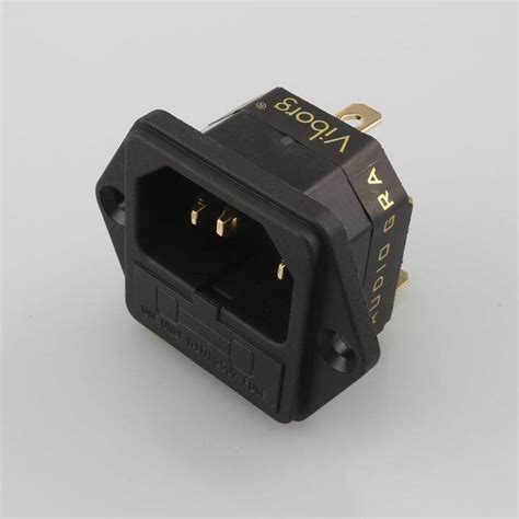 New Hifi Audio Fi 03 Fused Au Iec Socket Connector 24k Plated Iec Inlet With Fuse Holder Lazada Ph