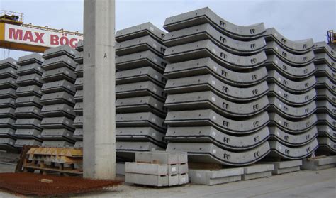 Precast Concrete Segment Production At The Max Bögl Plant In Hamminkeln
