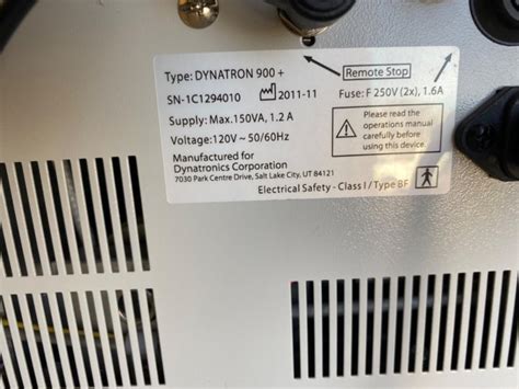 Dynatron 900 Traction Unit For Sale