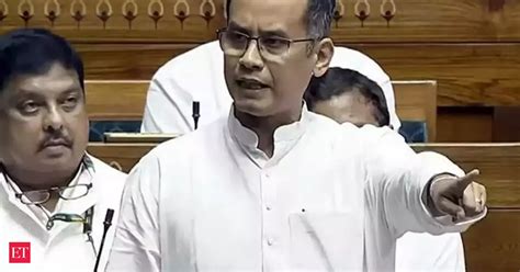 Gaurav Gogoi Congress Gaurav Gogoi Gives Adjournment Notice In Lok