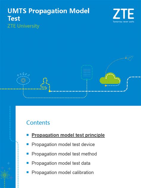 Wo Np2007 E01 1 Umts Propagation Model Test 51 Pdf Radio Propagation Radio