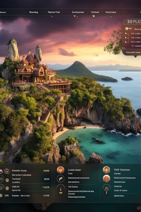 Premium Ai Image Travel Booking Platform Ui Mockup Design A Ui Mockup For A Travel Booking