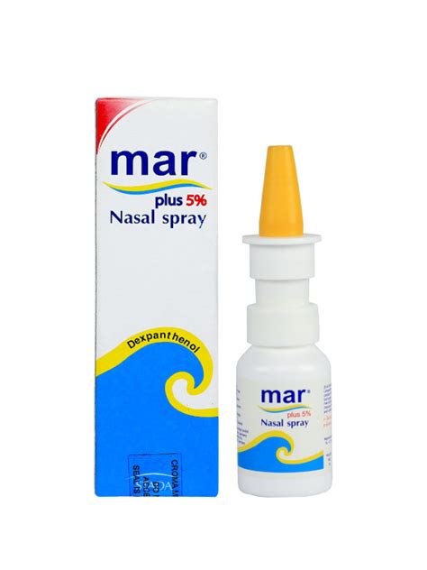 Mar Plus 5 Nasal Spray Solution 20ml Edamama