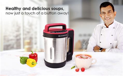 Neo Automatic Soup Maker 10 Litre 800w Heater Ss Blades And Bowl