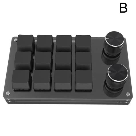 Buy Mini Macro Keyboard Type C Usb Smart Pad Rgb Light Programming Shortcut Keyboard Osu