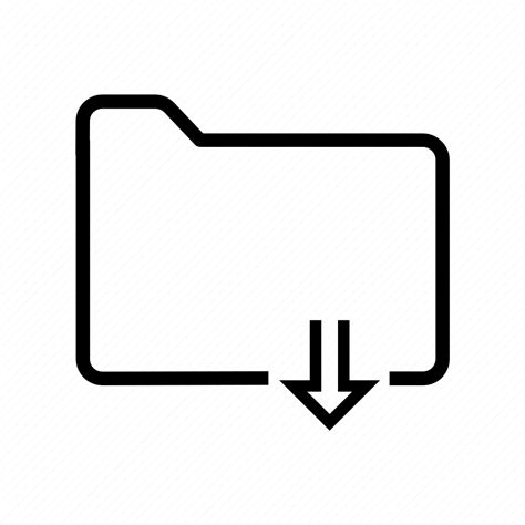 Arrow Document Download File Folder Icon Download On Iconfinder