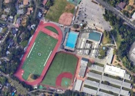 Archie Williams High School Gym And Fields Sports Facility In San