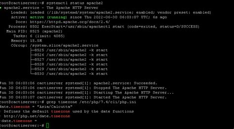 Fix Cacti Php Timezone Error A Valid Timezone That Matches MySQL And