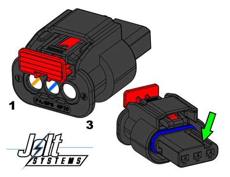 Connector Kit Crank Cam Sensor Jolt Systems