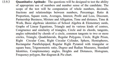 Ssc Cgl Quantitative Aptitude Syllabus 2024 Download Pdf