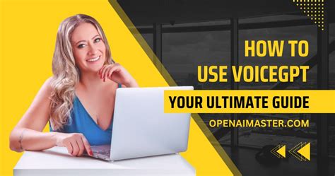 How To Use Voicegpt Your Ultimate Guide Open Ai Master