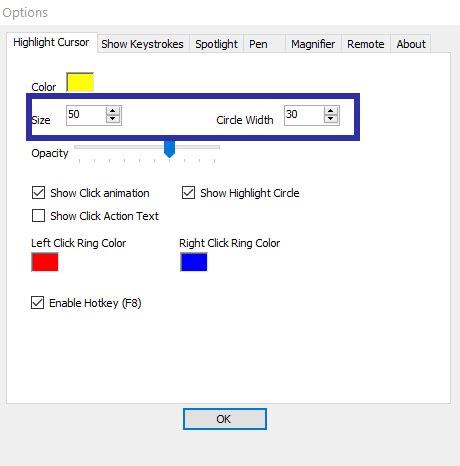 How To Create A Yellow Circle Around The Mouse Cursor On