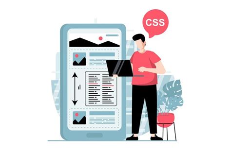 Concepto De Desarrollo Web Con Escena De Personas En Diseño Plano