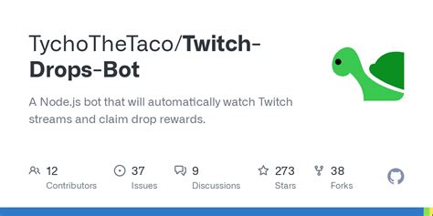 Github Tychothetacotwitch Drops Bot A Nodejs Bot That Will