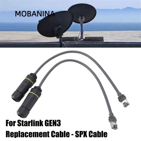 Đầu Nối Cáp Mobanina Starlink Bộ Chuyển đổi Ethernet Starlink Chuyên Nghiệp Chống Nước Phụ