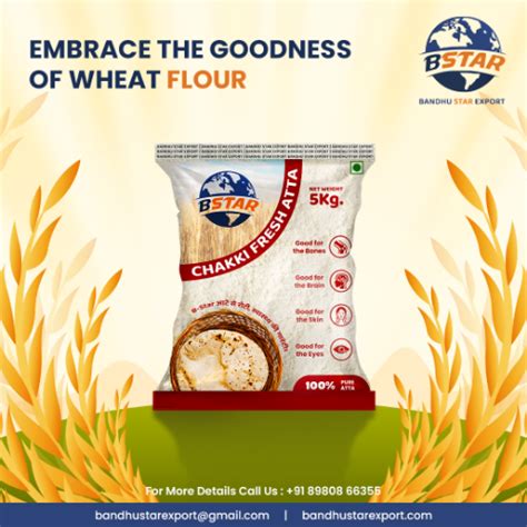 Chakki Fresh Flour 5 Kg Vacuum Pack Premium Quality Whole Wheat Flour For Traditional Indian