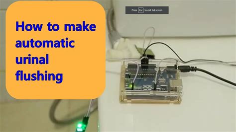 Urinal Automatic Flushing System At Jerry Grantham Blog