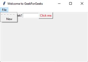 Create First Gui Application Using Python Tkinter Geeksforgeeks