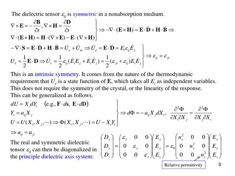 Ppt Chapter 4 Electromagnetic Propagation In Anisotropic Media Powerpoint Presentation Id