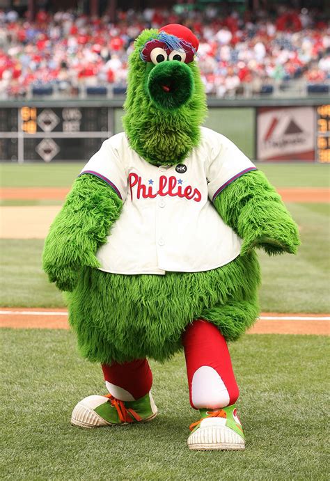 Phillie Phanatic Mascot Surprises Fan At Wedding Ceremony First Look