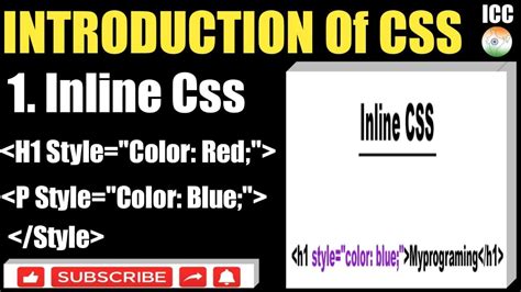 Introduction Of Css Css Tutorial Sr1learn Css For Beginners In Hindi Youtube