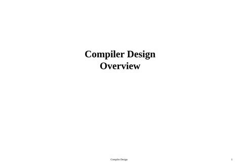 Pdf Cs416 Compiler Design · Most Of