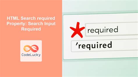 Html Checkbox Required Property Enforcing User Input Codelucky