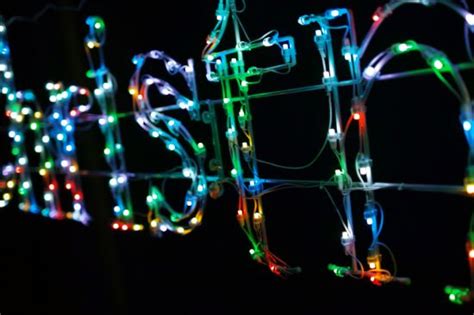 Holidynamics Sign Dynamic Rgb Led Merry Christmas 18