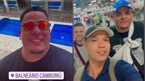 Igão Apresentador Do Podpah Chega Em Balneário Camboriú Para Férias