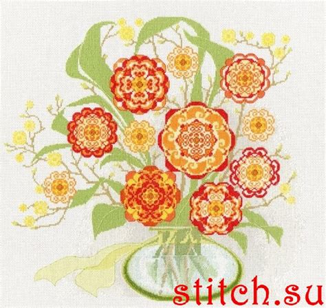 Набор для вышивания Золотое Руно СШ-012: процессы