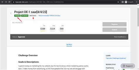 Issues In Communitys Challenge Details Page For Data Exploration Work Type · Issue 222