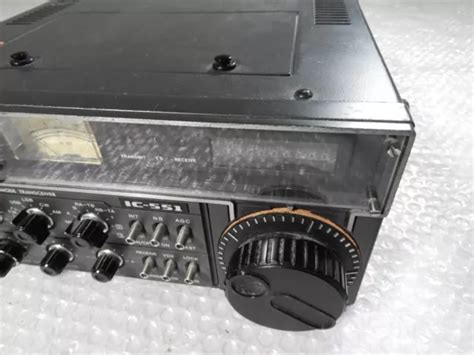 ICOM MODEL IC 551 7W 50MHz All Mode Machine Desktop Transceiver Japan EUR 211 22 PicClick FR