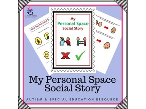 My Personal Space Visual Social Narrative Relationships And Protection Teaching Resources