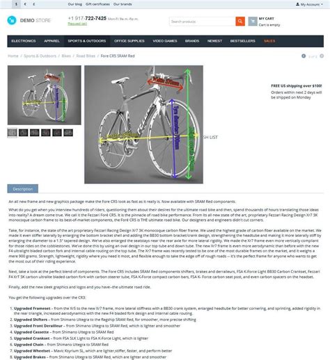 measurement annotation tool cs cart addon