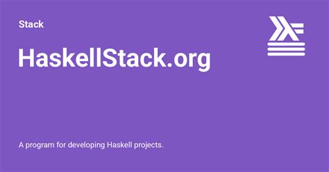 The Haskell Tool Stack