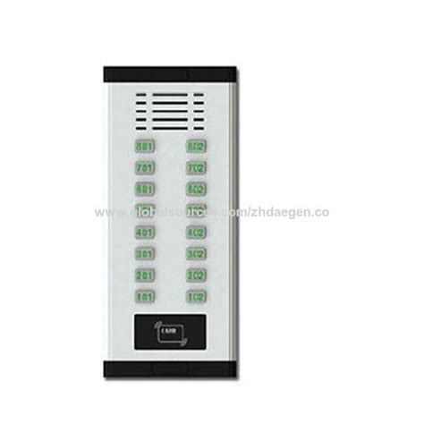 Wires Audio Multi Apartment Intercom System Wires Audio Door Phone Wires Audio Door Bell