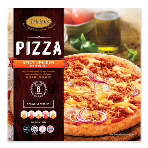 Classic Pizza Spicy Chicken Tricious Foods Sdn Bhd