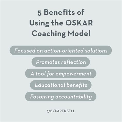 The 5 Components Of The Oskar Coaching Model And How To Use Them