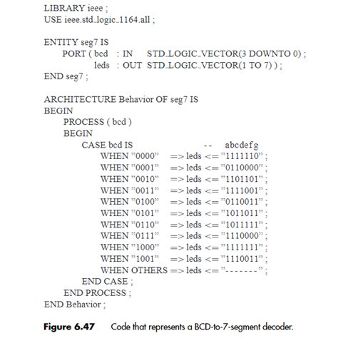Answered Part 11 Modify The Vhdl Code From Figure 528to I